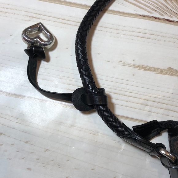 Brighton | Bags | Brighton Black And Brown Signature And Heart Bag ...